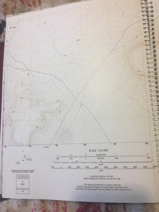 Solved EXERCISE 29: US Geological Survey Topographie Maps | Chegg.com
