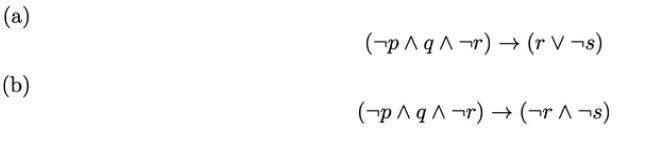 Solved Determine all truth value assignments, if any, for | Chegg.com
