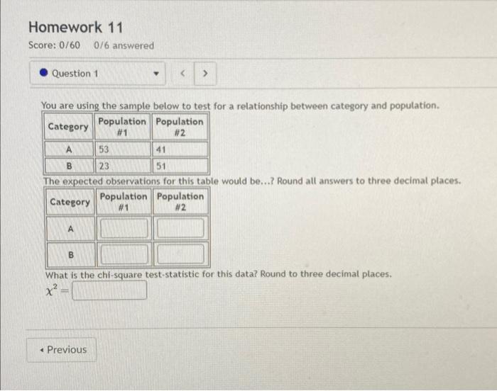 Solved Homework 11 Score 0 60 0 6 Answered You Are Using