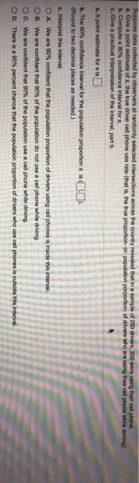 Solved Suppose data collected by observers at randomly | Chegg.com