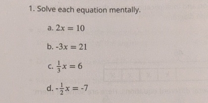 Solved Solve each equation | Chegg.com