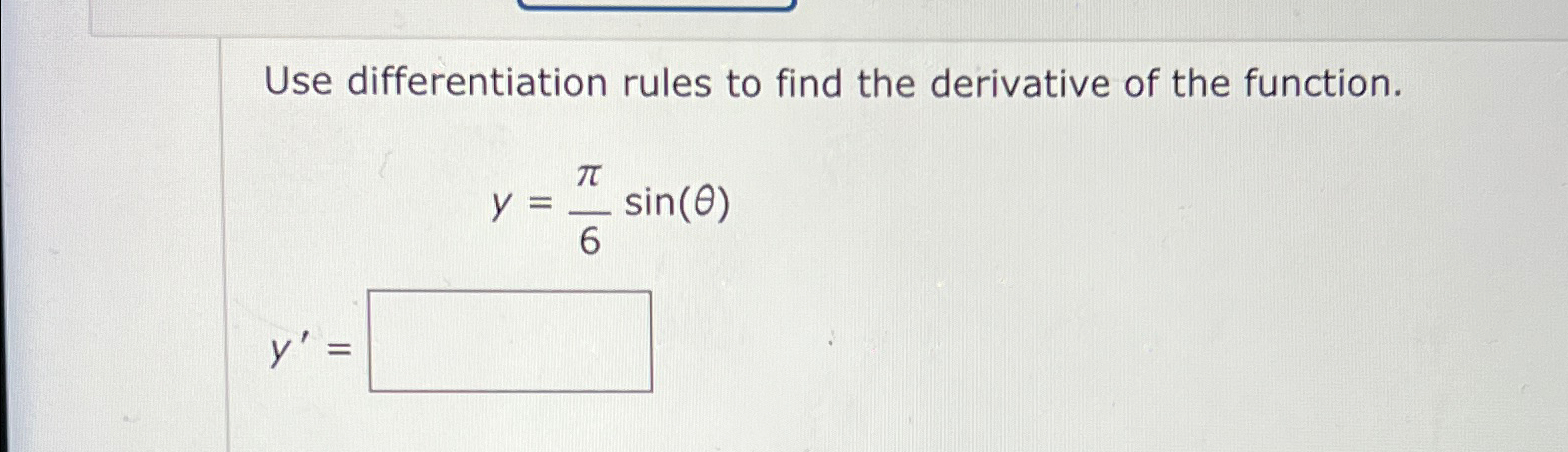 Solved Use differentiation rules to find the derivative of | Chegg.com