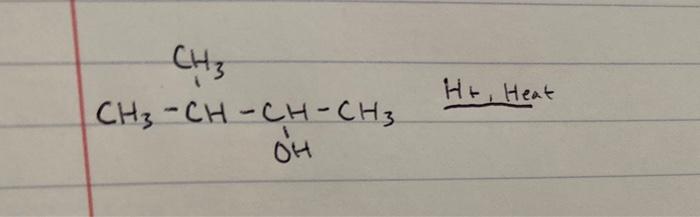 Solved CH3−CH−CHOOH−CH3 | Chegg.com