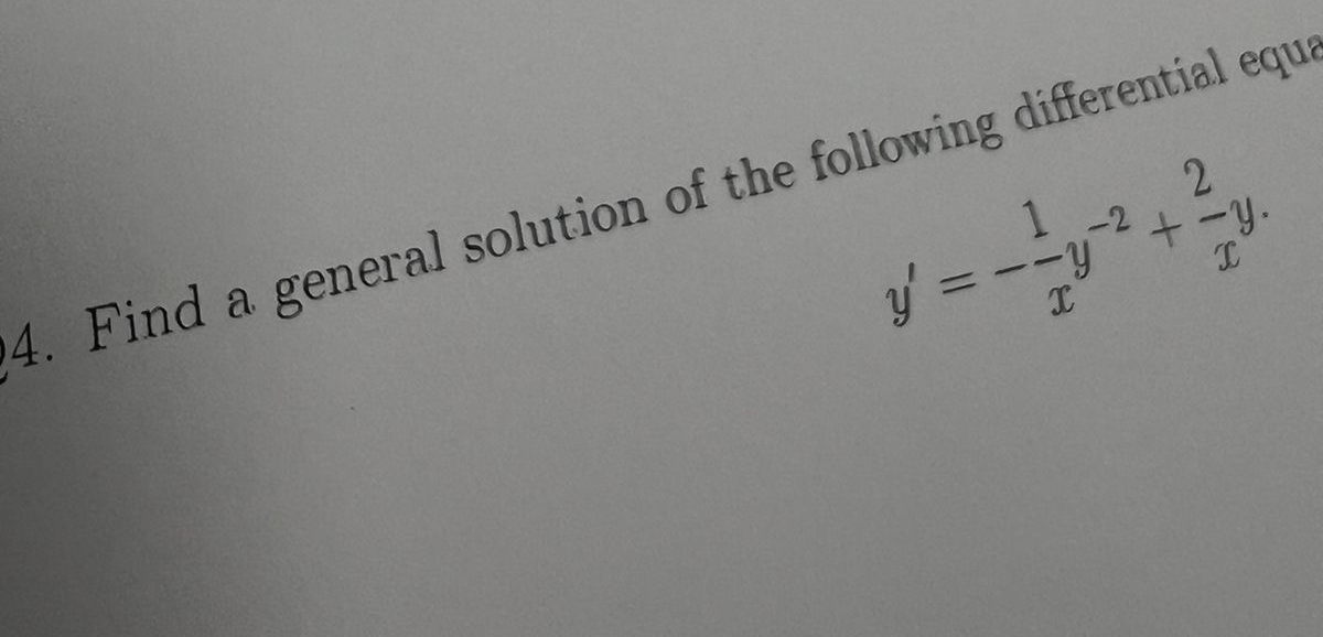 Solved Find a. ﻿general solution of the following | Chegg.com