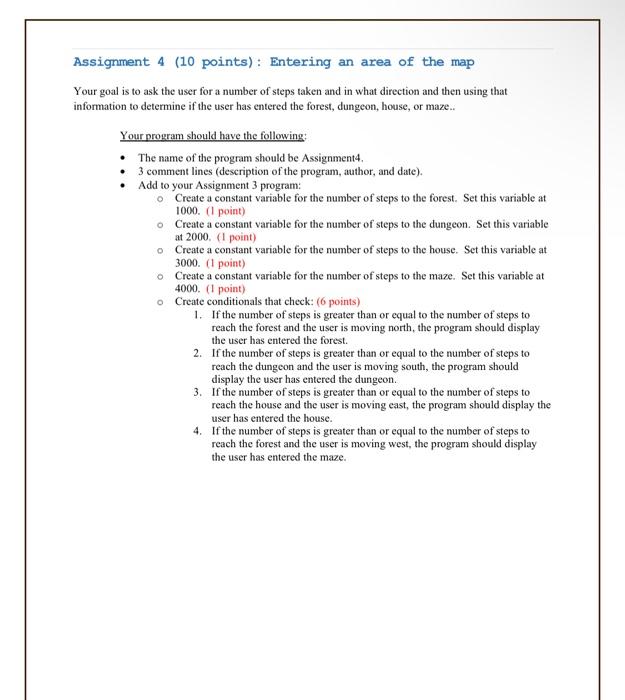 Solved Assignment 5 (10 points): Action Menu Your goal is to | Chegg.com