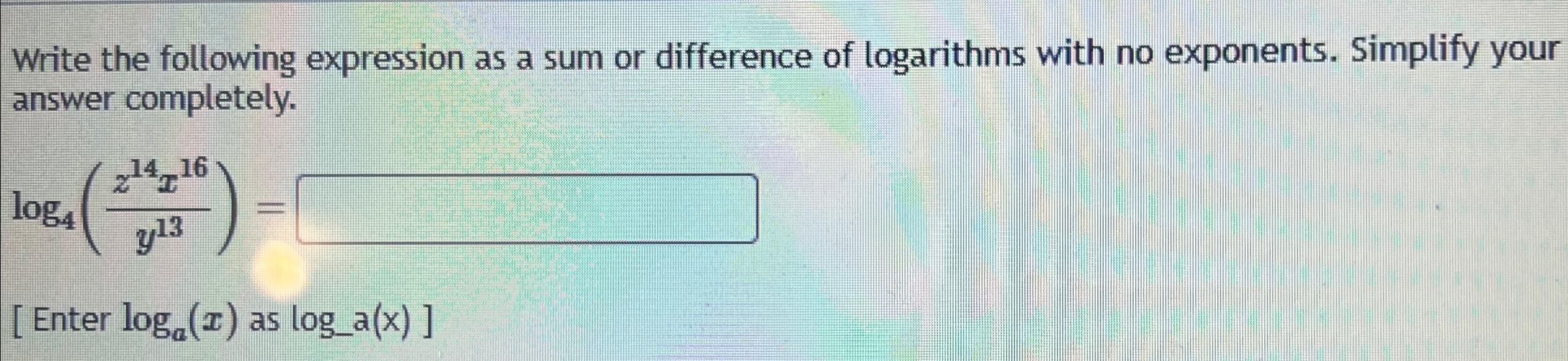 Solved Write the following expression as a sum or difference | Chegg.com