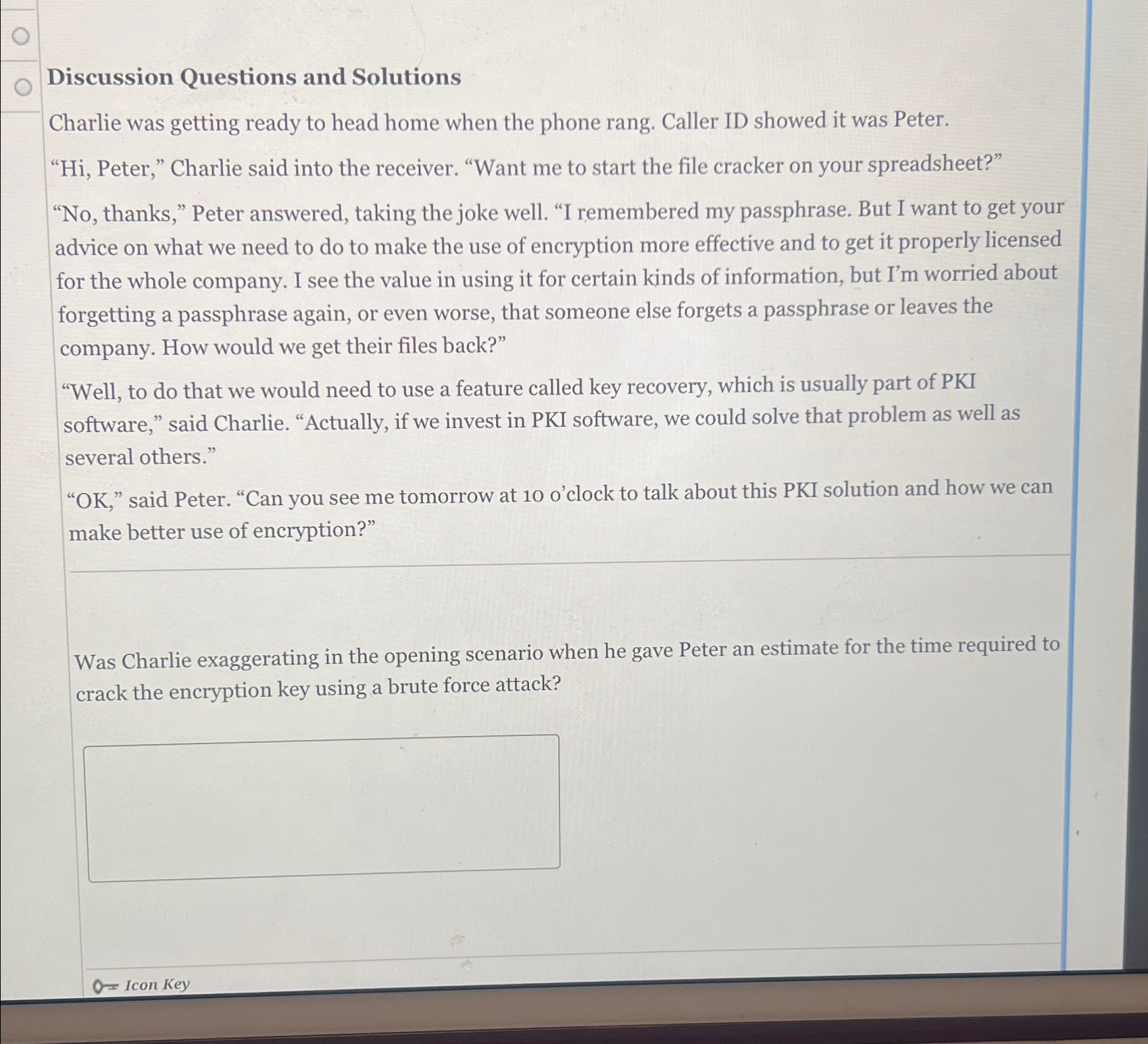 Solved Discussion Questions and SolutionsCharlie was getting | Chegg.com