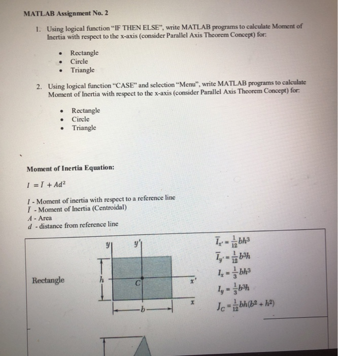 MATLAB Assignment No 2 1 Using Logical Function IF THEN ELSE Write 