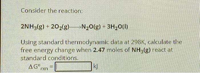 Solved Consider the reaction: \\[ 2 | Chegg.com