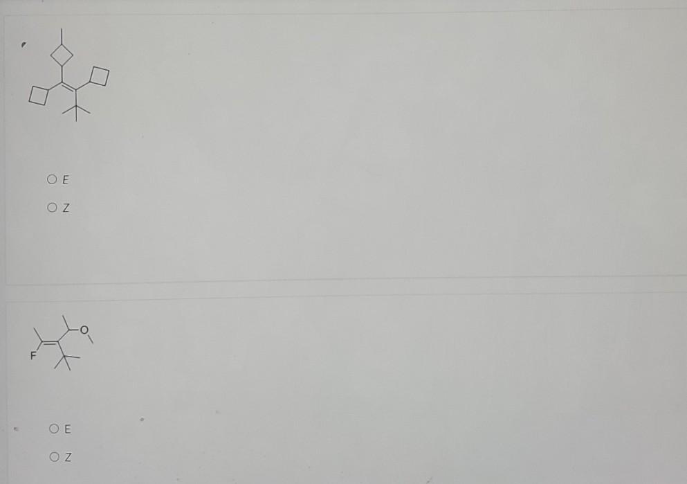 Solved For each of the following alkenes, assign the | Chegg.com