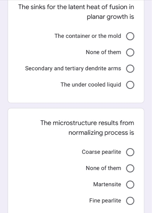 Solved Select the most suitable choice (One mark for each | Chegg.com