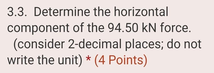 Solved Problem 3. Three concurrent and coplanar forces in | Chegg.com