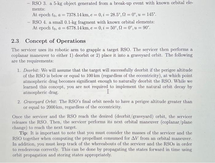 Solved orbital mechanics HW help. i need help designing the | Chegg.com