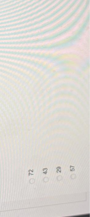 Solved Which is the base peak in this mass spectrum? 72 43 | Chegg.com