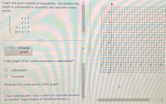 Solved can you please tell me is the graph bounded or | Chegg.com