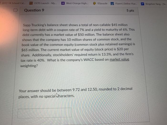 Solved 2017-18 School CLP OCPS Launch - My West Orange | Chegg.com