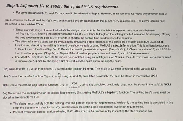 Pl compensator design using root locus The heating | Chegg.com