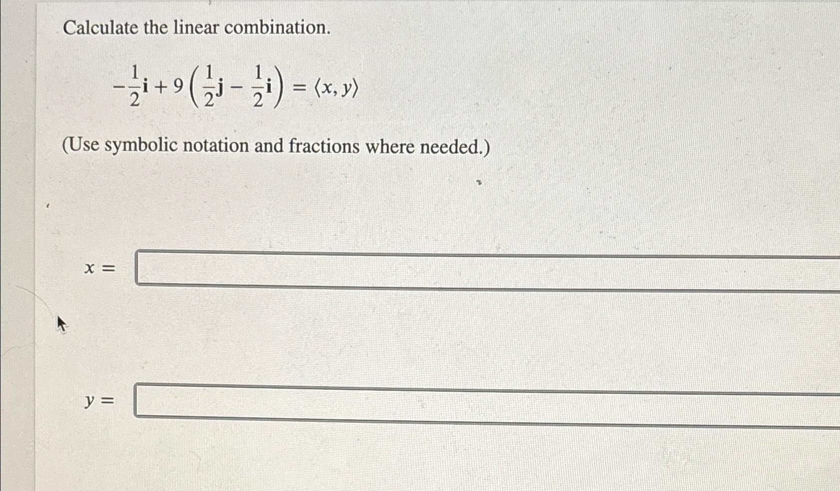 Solved Calculate the linear | Chegg.com