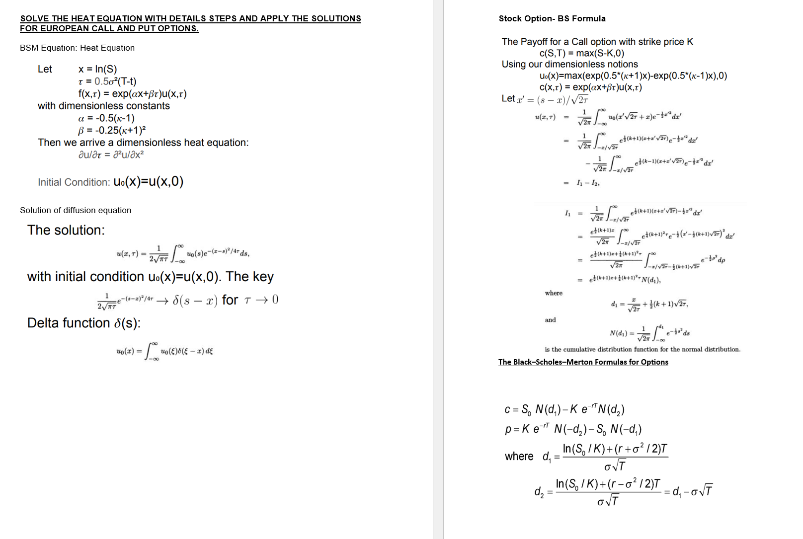 SOLVE THE HEAT EQUATION BELOW WITH DETAILS STEPS AND | Chegg.com