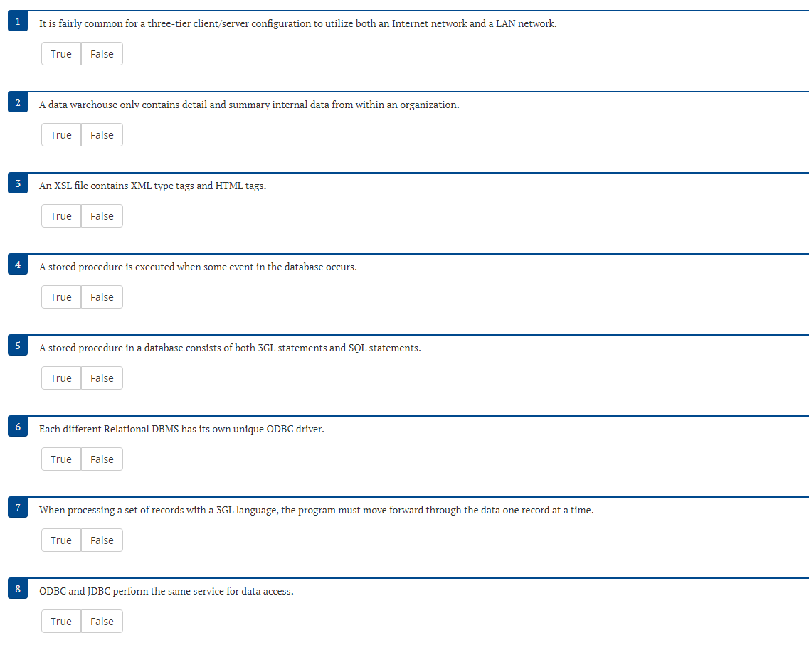 Solved 1 ﻿It is fairly common for a three-tier client/server | Chegg.com