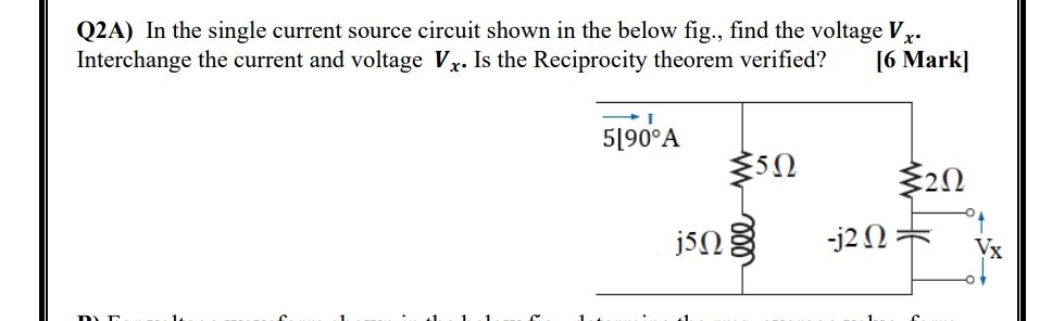 Solved Q2A) In the single current source circuit shown in | Chegg.com