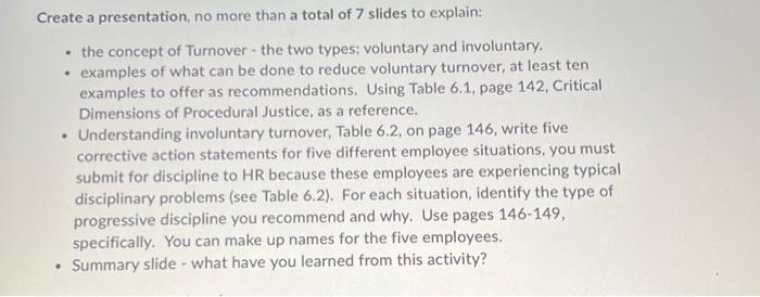 Solved - the concept of Turnover-the two types: voluntary | Chegg.com