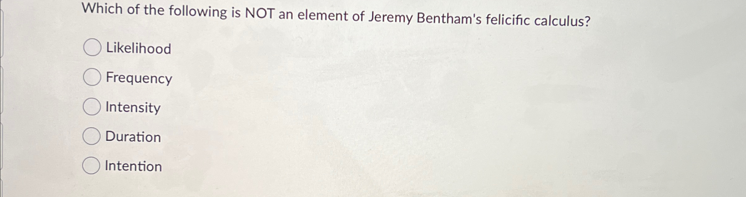 Solved Which of the following is NOT an element of Jeremy | Chegg.com