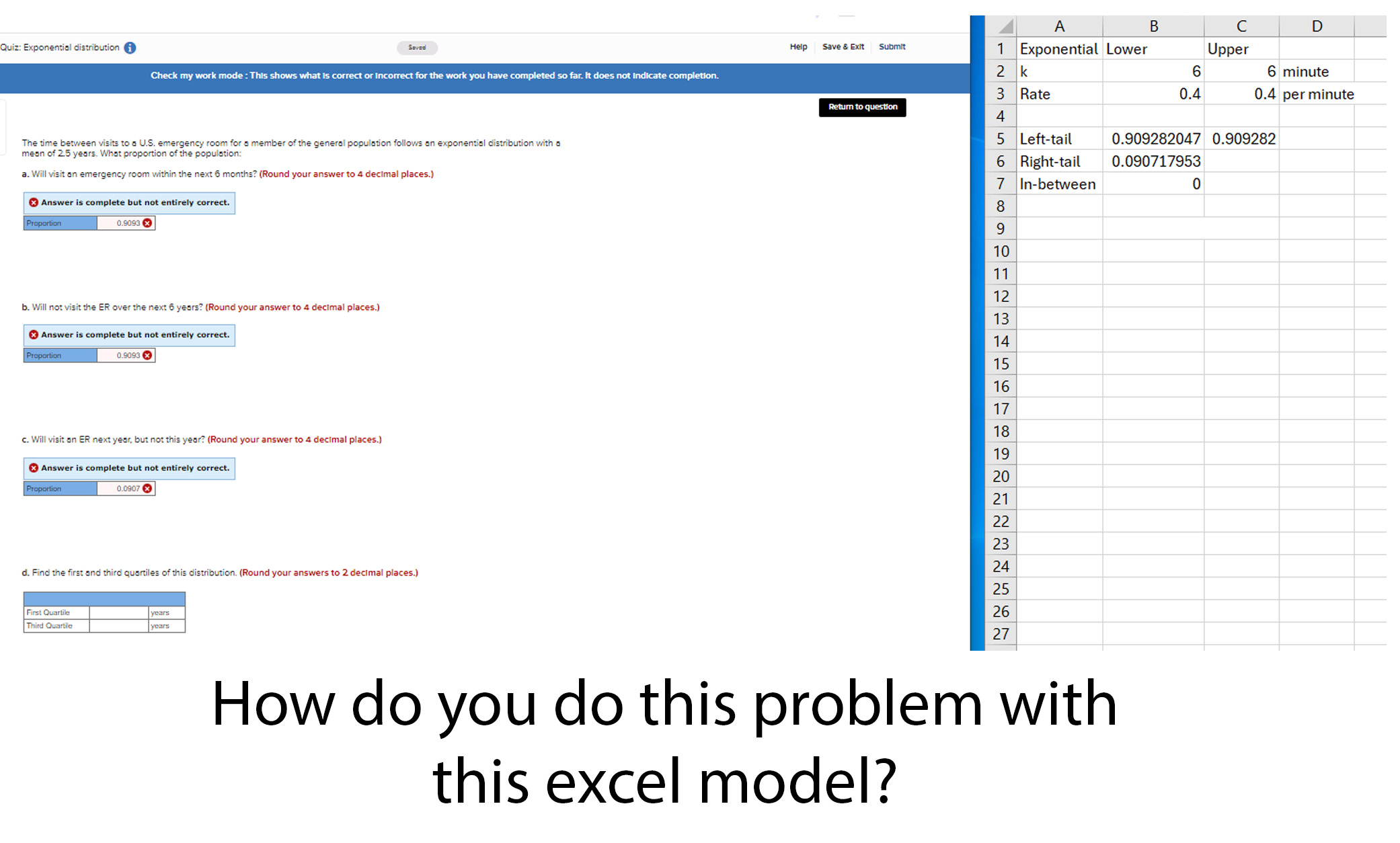 Solved How do you do this problem withthis excel model? | Chegg.com