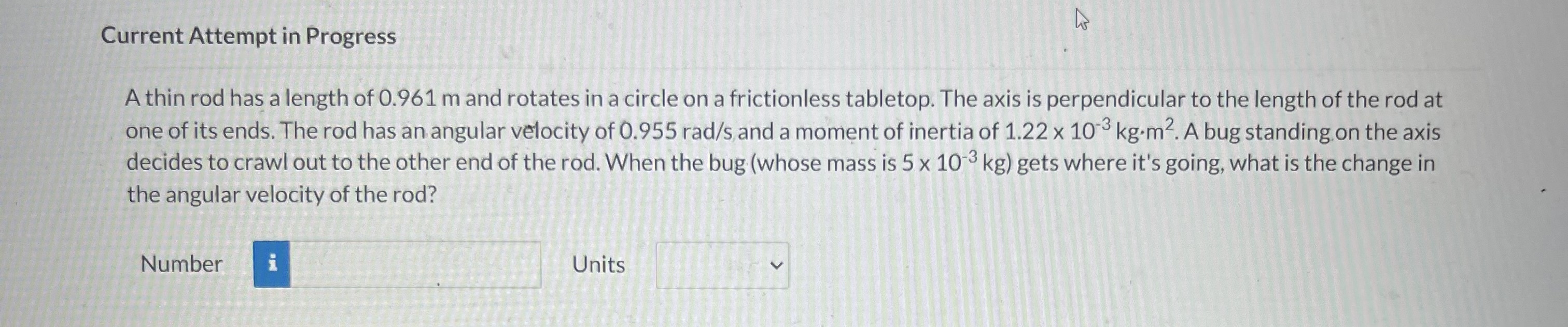 Solved Current Attempt in ﻿ProgressA thin rod has a length | Chegg.com