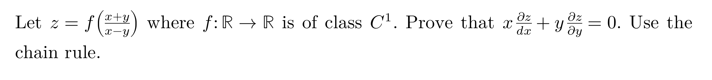 Solved Let f:R2→R ﻿be of class C2,x=rcosθ,y=rsinθ. ﻿If | Chegg.com