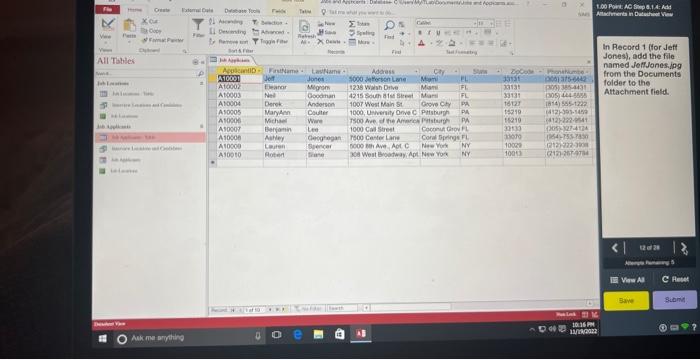 Solved Change the Allow Edits. Allow Additions, and Allow. | Chegg.com