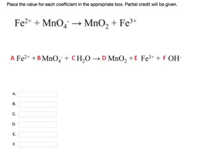 Solved Place the value for each coefficient in the | Chegg.com