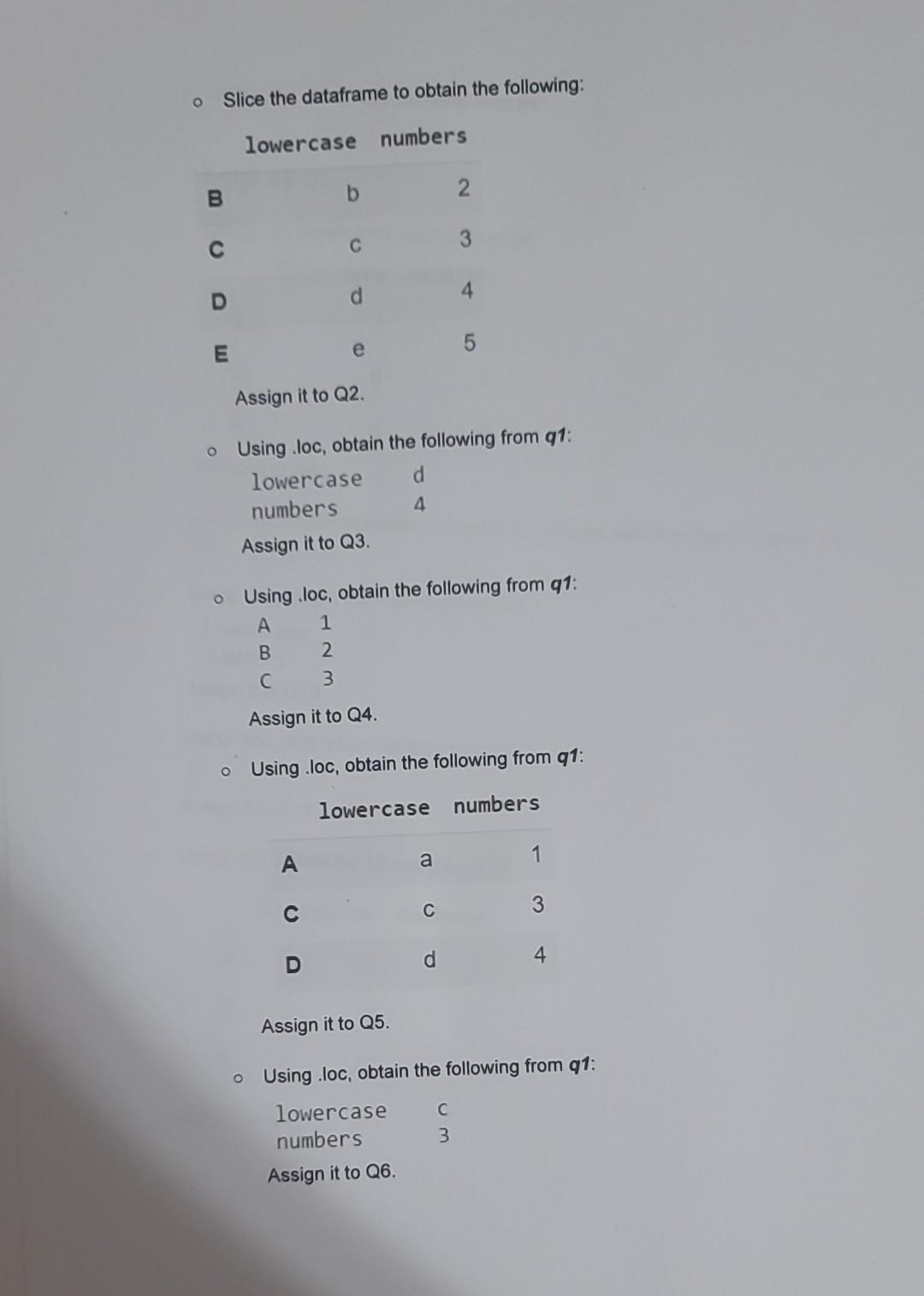 Solved Create A Ipynb File Called Pandasa3creditipynb And 