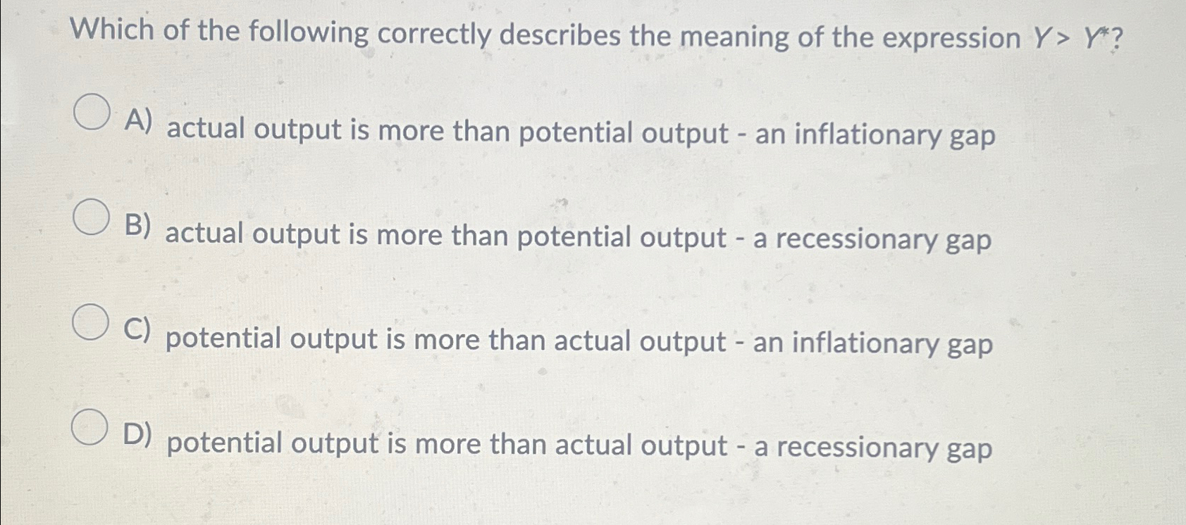 Solved Which of the following correctly describes the | Chegg.com