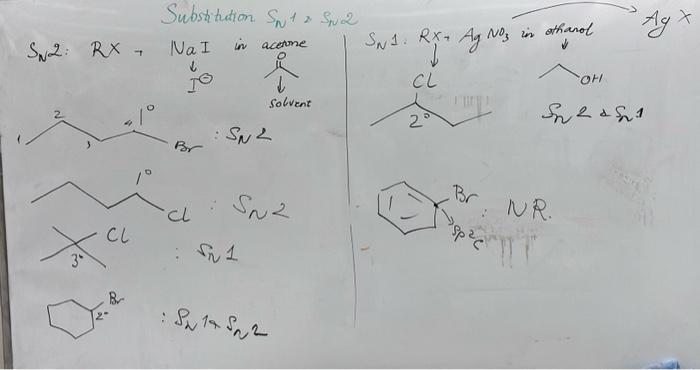 Solved please draw the reaction mechanims if they all gro | Chegg.com