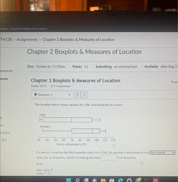 Solved Chapter 2 Boxplots And Measures Of Location Score