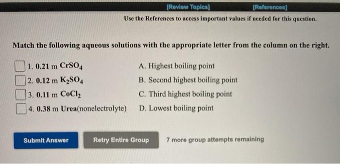 Solved [Review Toples) [References] Use the References to | Chegg.com