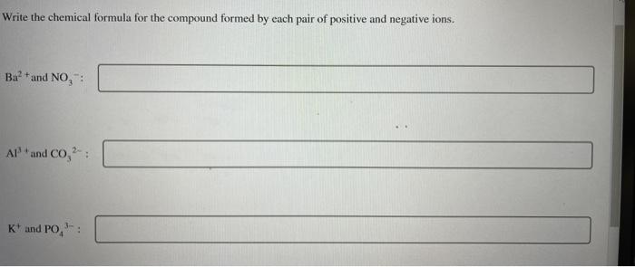 Solved Predict the formula for a compound made from X2+ and | Chegg.com