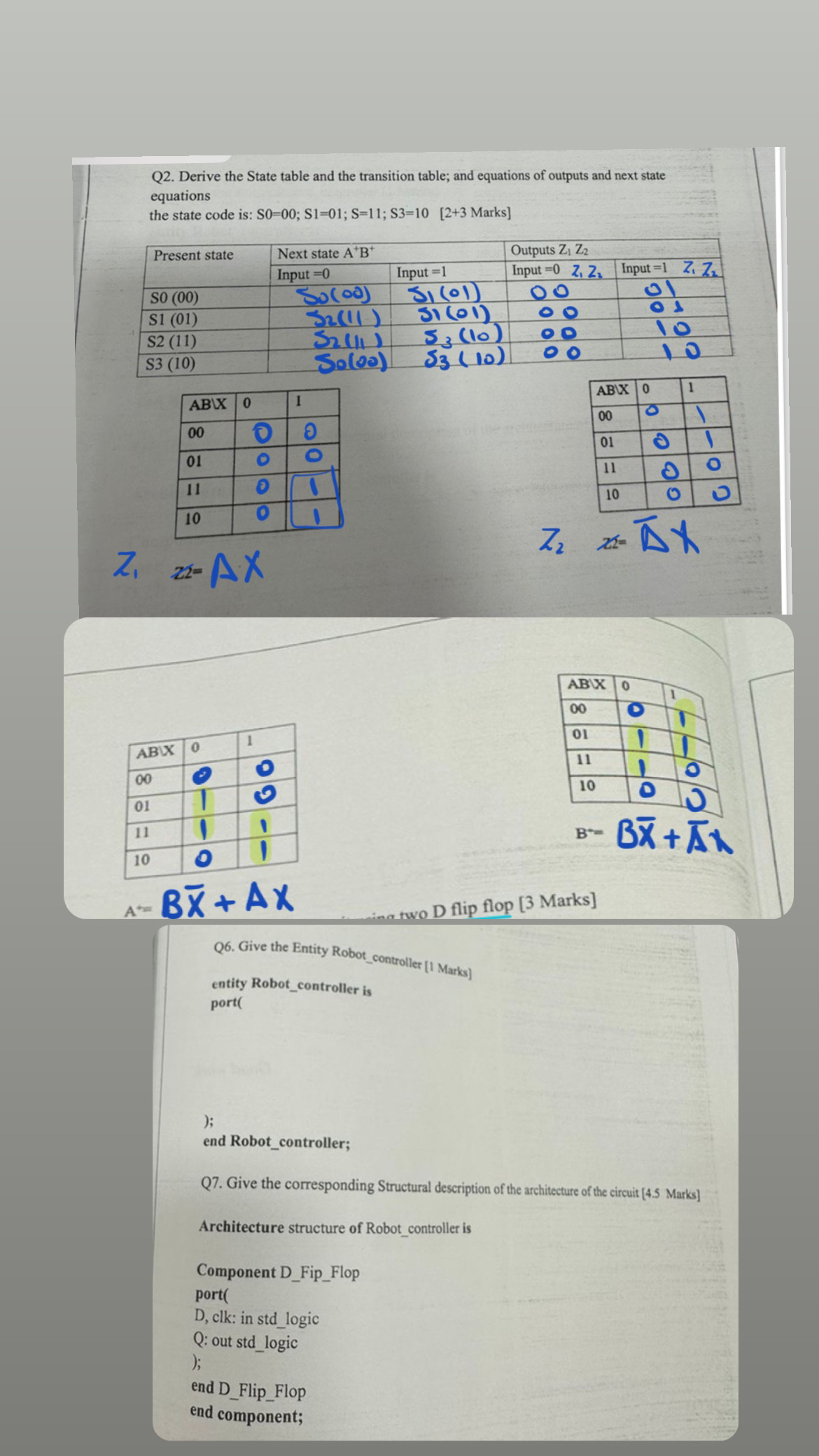 Solved Problem statement: The robot is to manoeuver by | Chegg.com