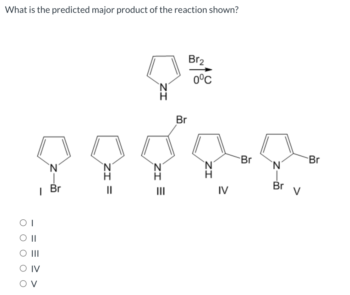 Solved What is the predicted major product of the reaction | Chegg.com