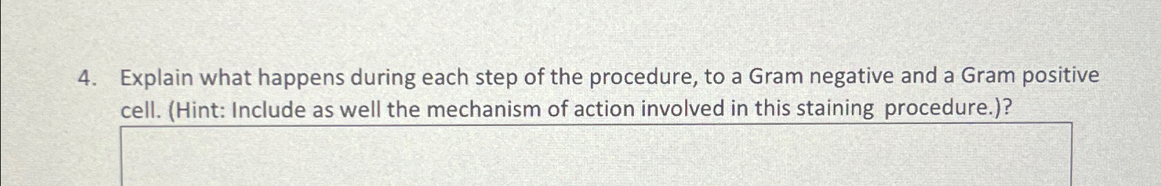 Solved Explain what happens during each step of the | Chegg.com