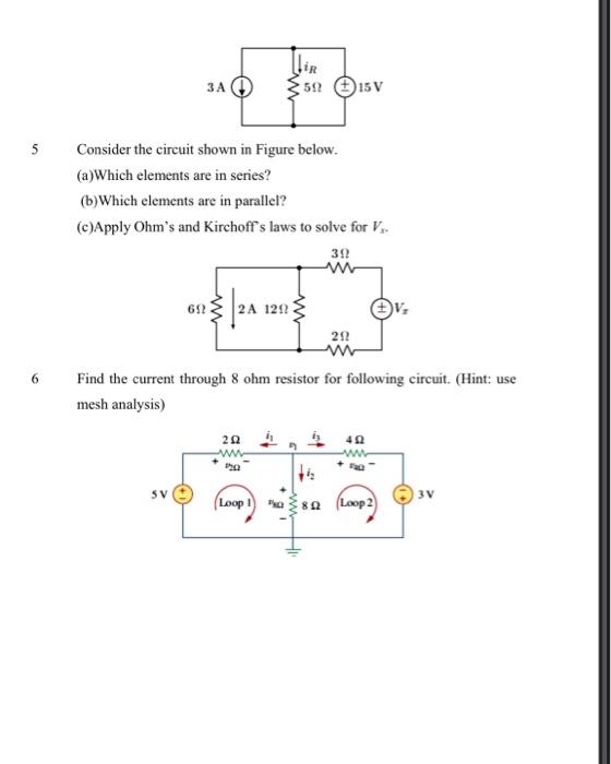 Solved 1 2 The current through a given circuit element is | Chegg.com