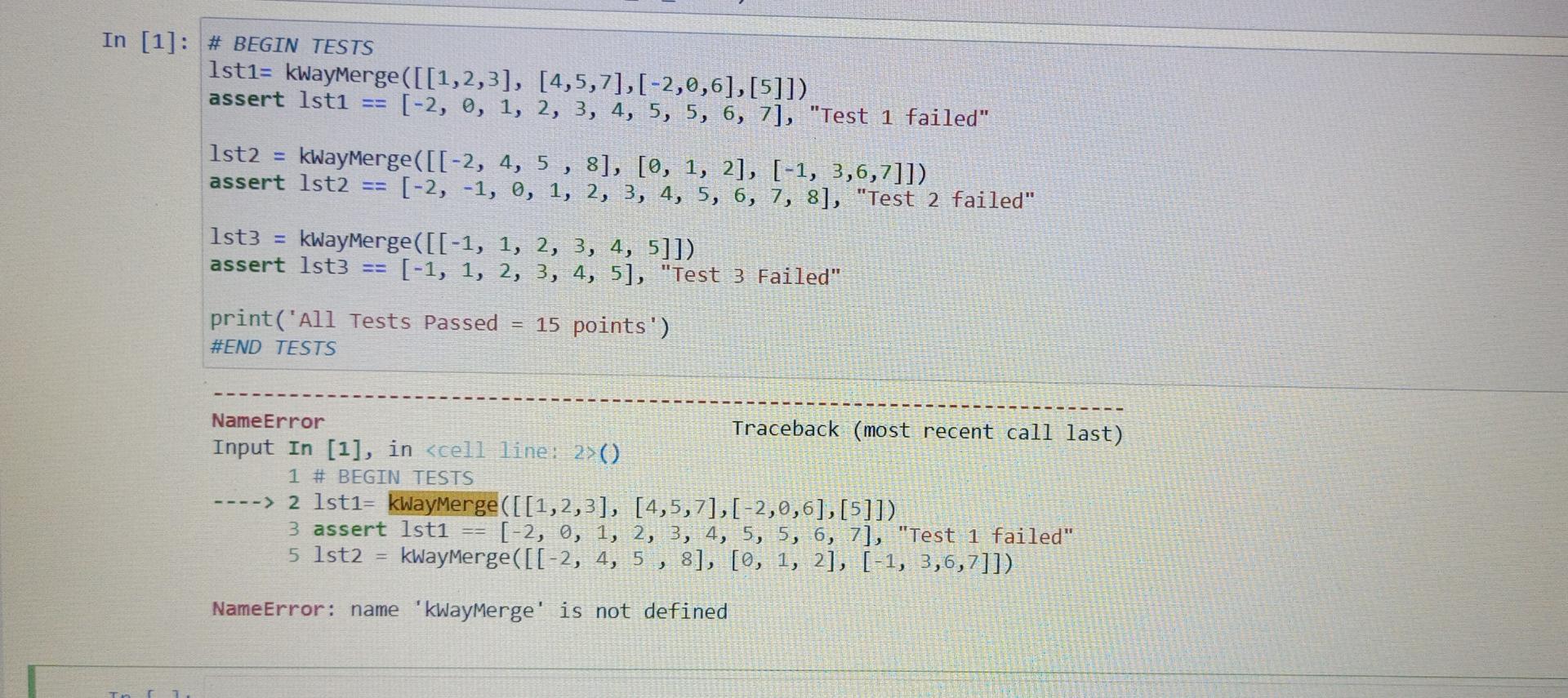 Solved (B) Implement an algorithm that will implement the k | Chegg.com