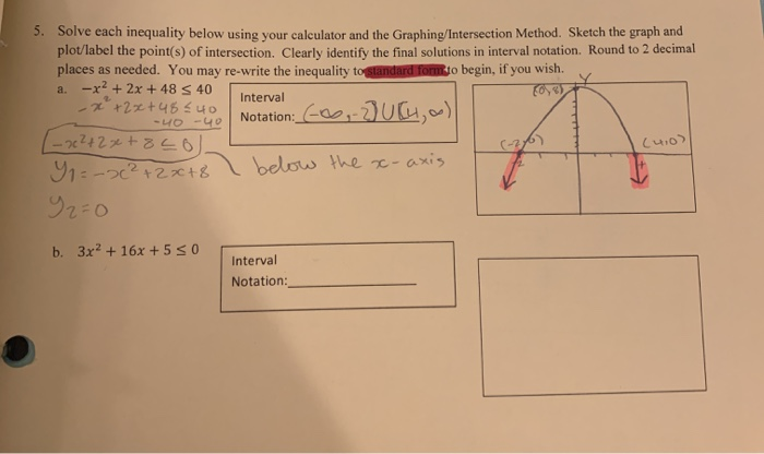 Solved 3. Solve this equation using your calculator and the | Chegg.com