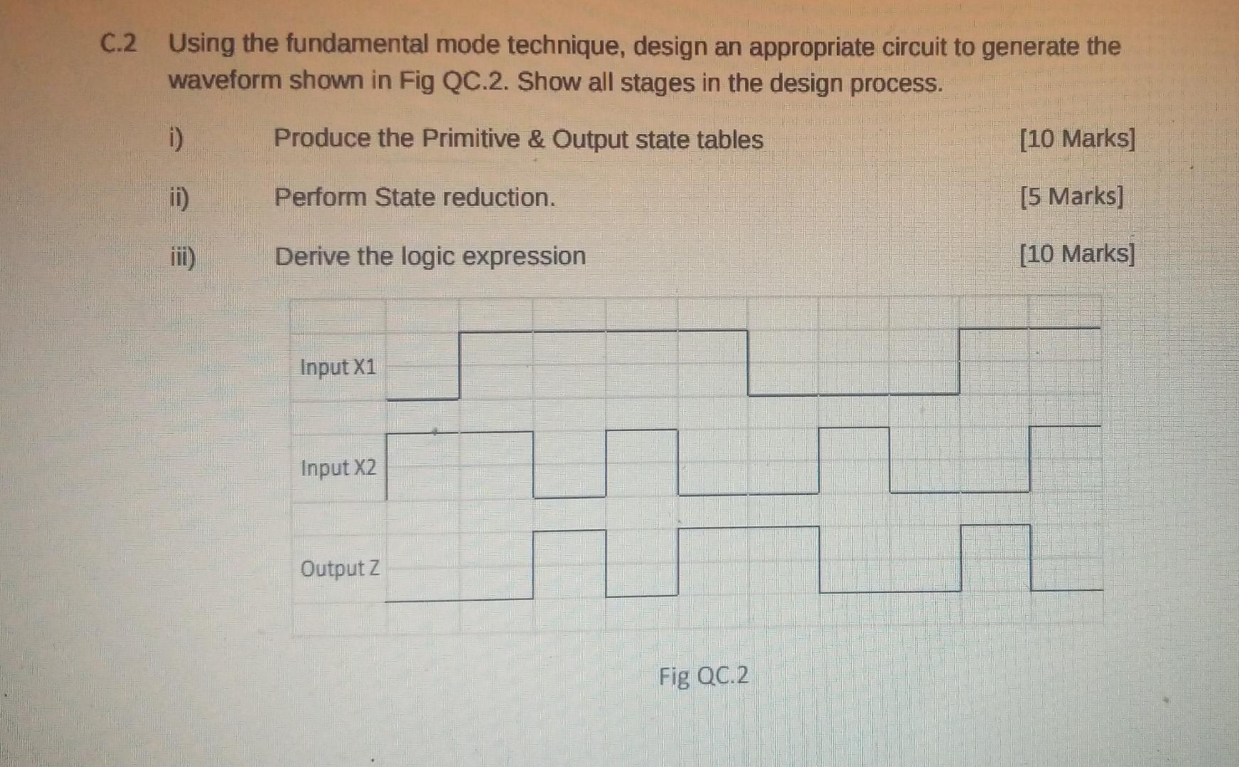 Solved C.2 Using the fundamental mode technique, design an | Chegg.com
