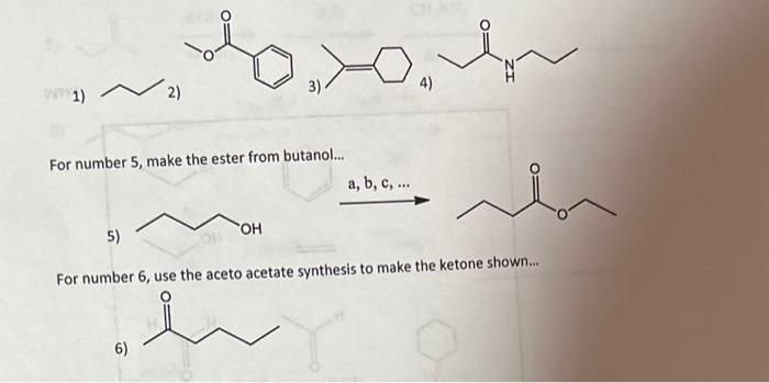 Solved 1) Give the complete, detailed mechanism of the | Chegg.com