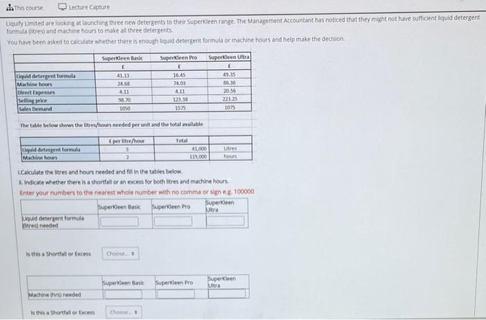 Solved Uquity umited are looking at launching three new | Chegg.com