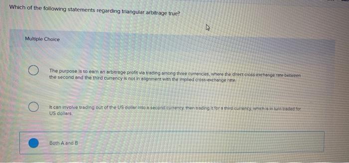 Solved Which of the following statements regarding | Chegg.com