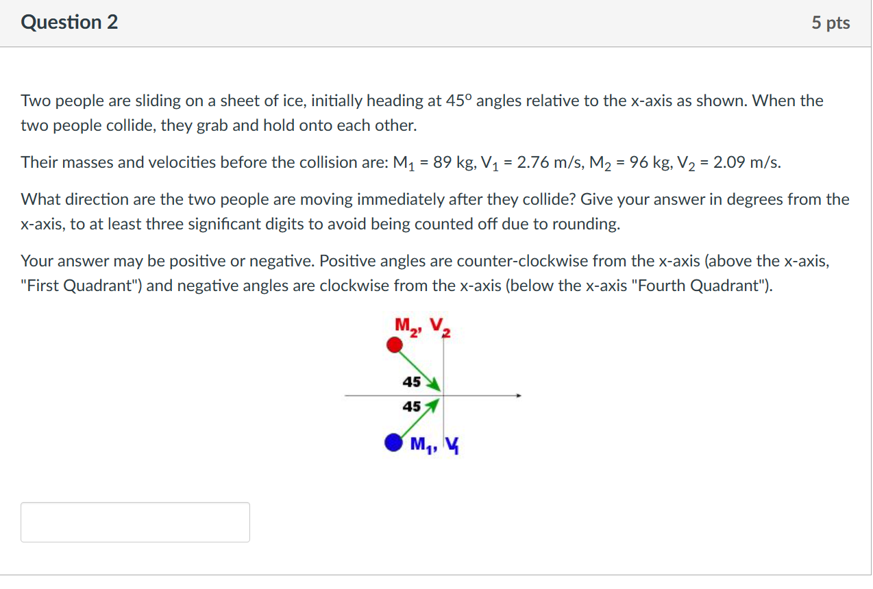 Solved Question 2Two people are sliding on a sheet of ice, | Chegg.com