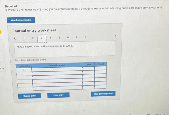 Solved Problem 3-3A Preparing sdyating entries, ad,usted tre | Chegg.com